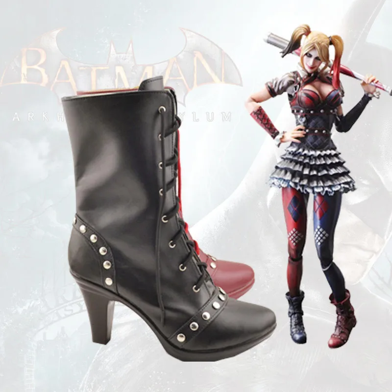 Botas y zapatos de Cosplay de DC Clown Joker, Harley Joke, High Birds ...