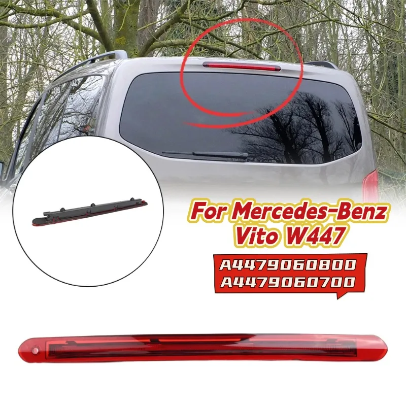 Car Red LED Third Rear High Level Brake Stop Light For Mercedes-Benz ...