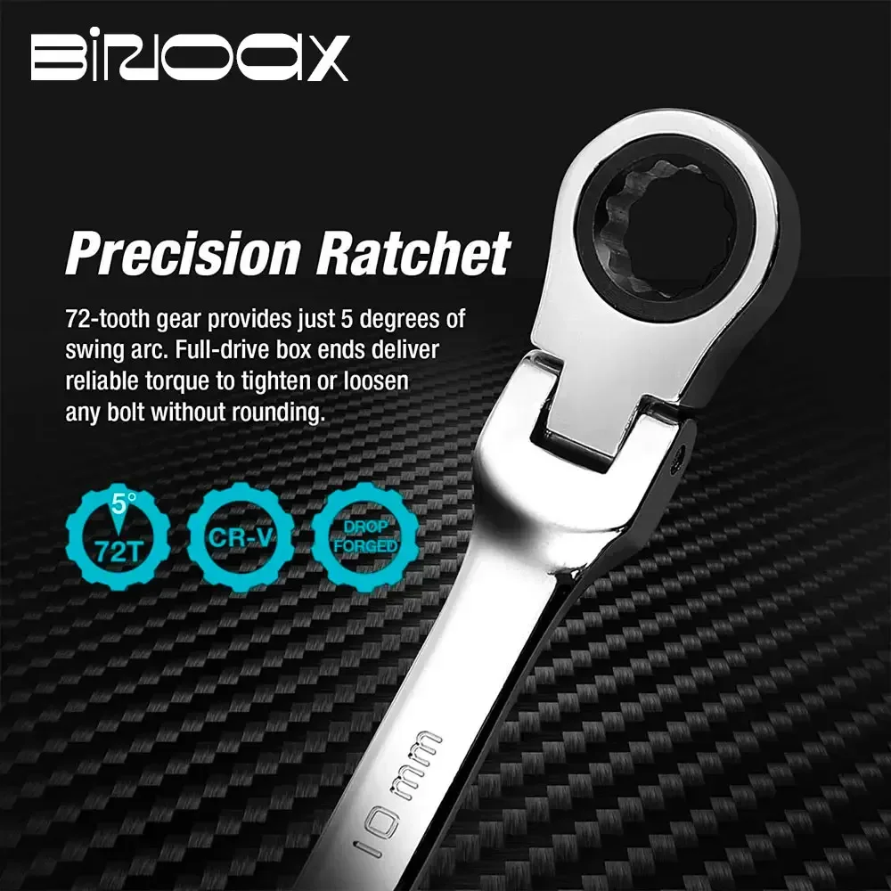 Binoax-6-24mm-Combination-Ratchet-Wrench-Flexible-Head-Dual-purpose ...