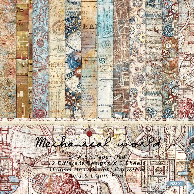 Vintage Scrapbook Paper Patterns