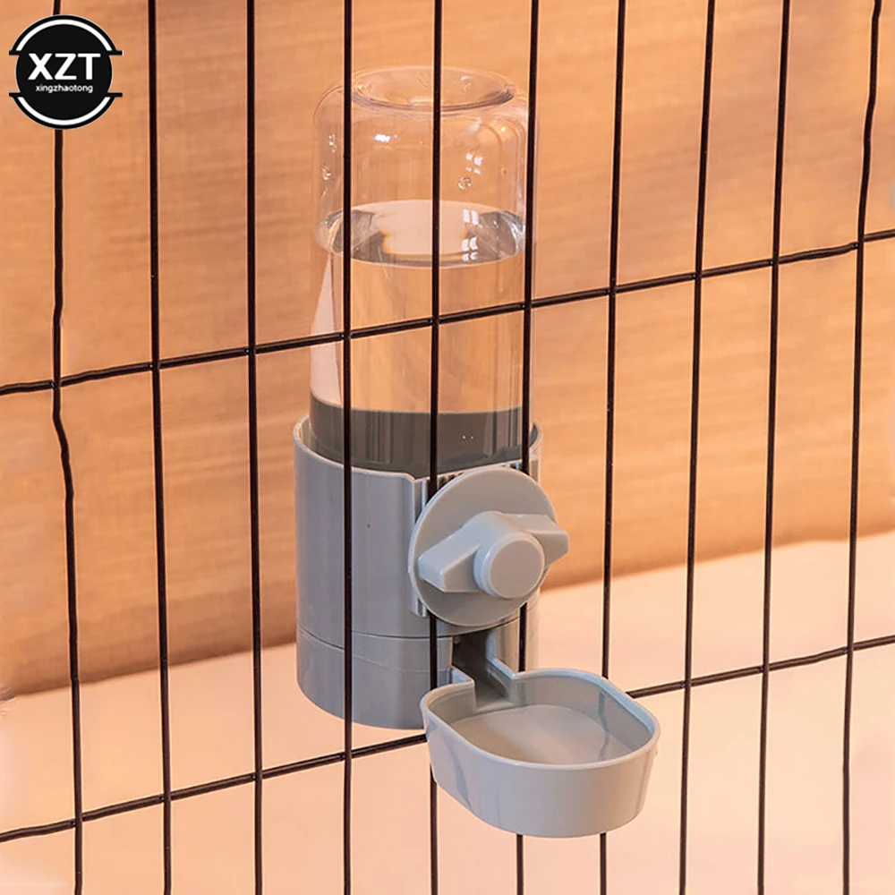Pet Cats Dogs Drinking Fountain Feeder Pet Cage Hanging Bowl Food ...