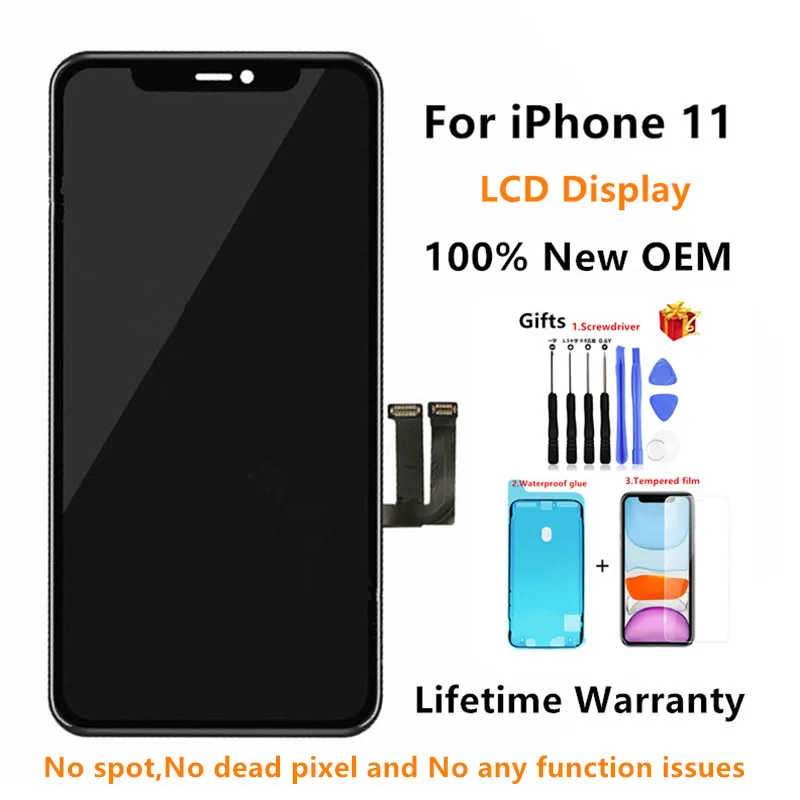 Montaje-de-pantalla-t-ctil-3D-para-iPhone-11-Pro-Max-Lcd-de-repuesto ...