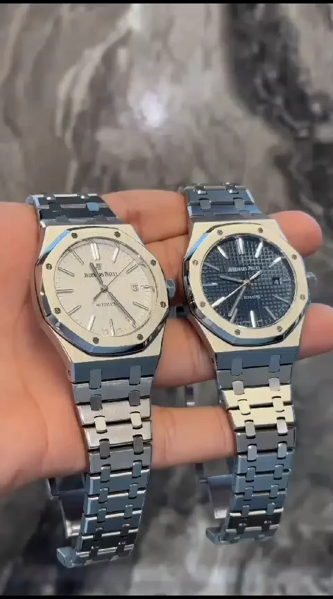 Men and Boys Luxurious StainLess Steel AP Audemars Piguet Branded First Copy ToTone Date Model ...