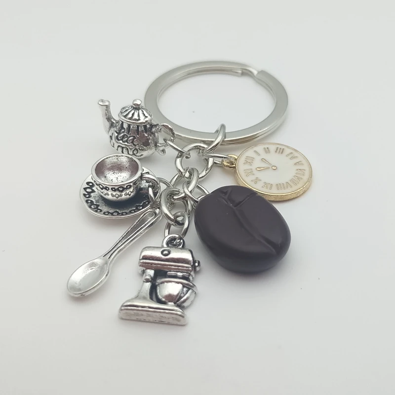 New-creative-coffee-chef-keychain-coffee-cup-portable-coffee-machine ...