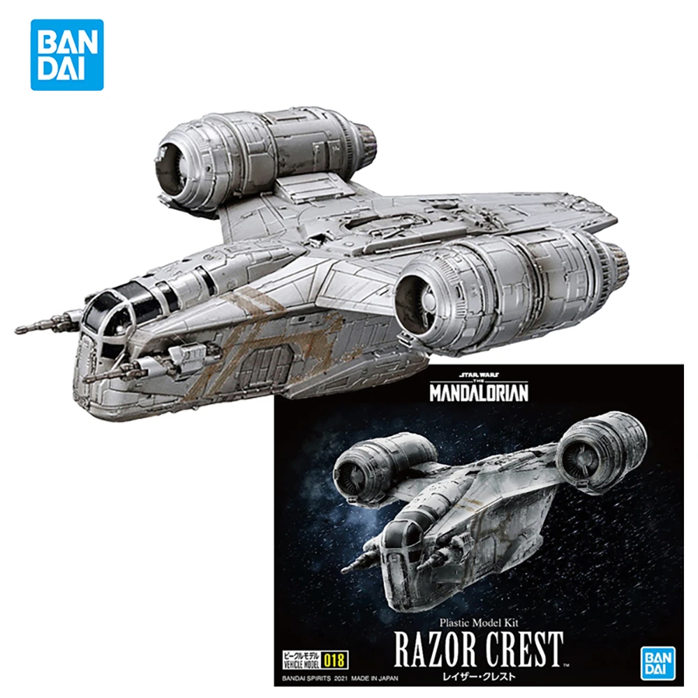 In Stock Bandai Star Wars The Mandalorian Razor Crest Vehicle Model 018 ...