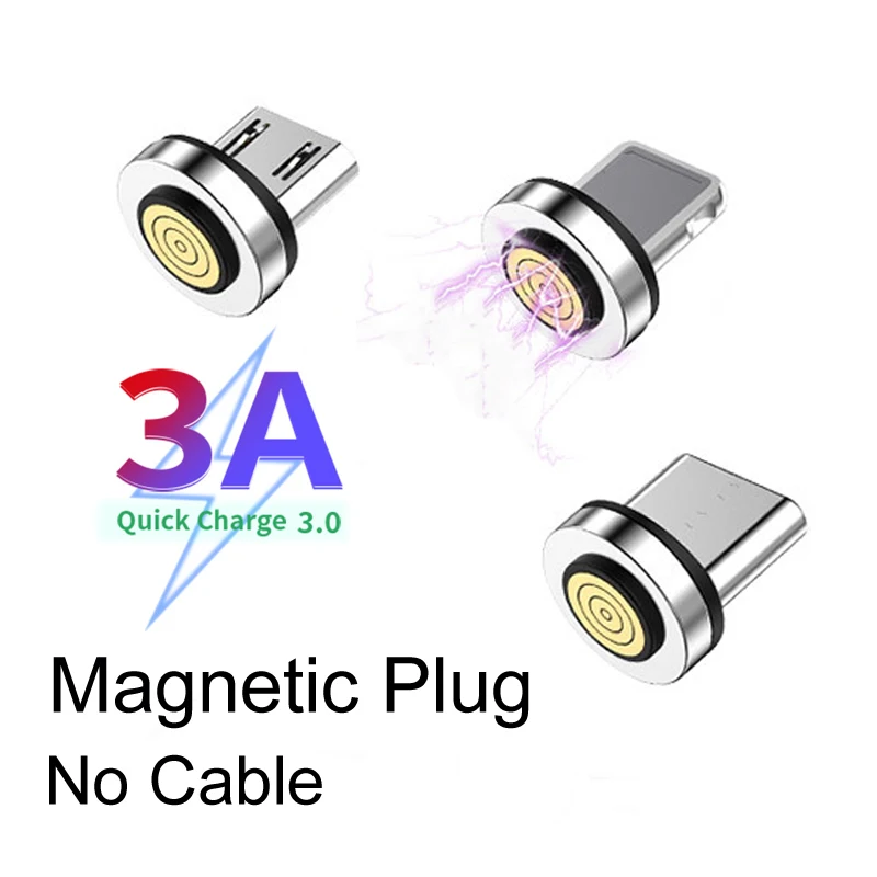 5Pcs-Magnetische-Stecker-Schnelle-Lade-7-pin-Micro-USB-Typ-C-Stecker-F ...