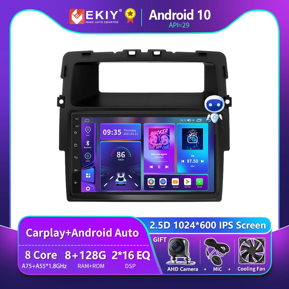 EKIY-T900-7-Inch-Android-10-Car-Radio-For-Nissan-Primastar-For-Opel ...