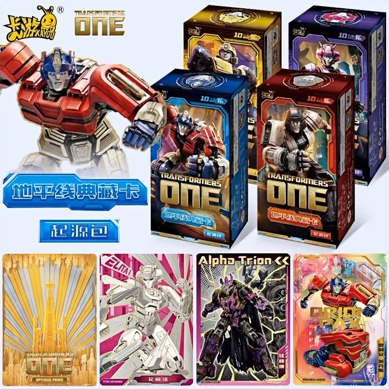 KAYOU Origin Of Transformers Card Optimus Prime Anime Character ...