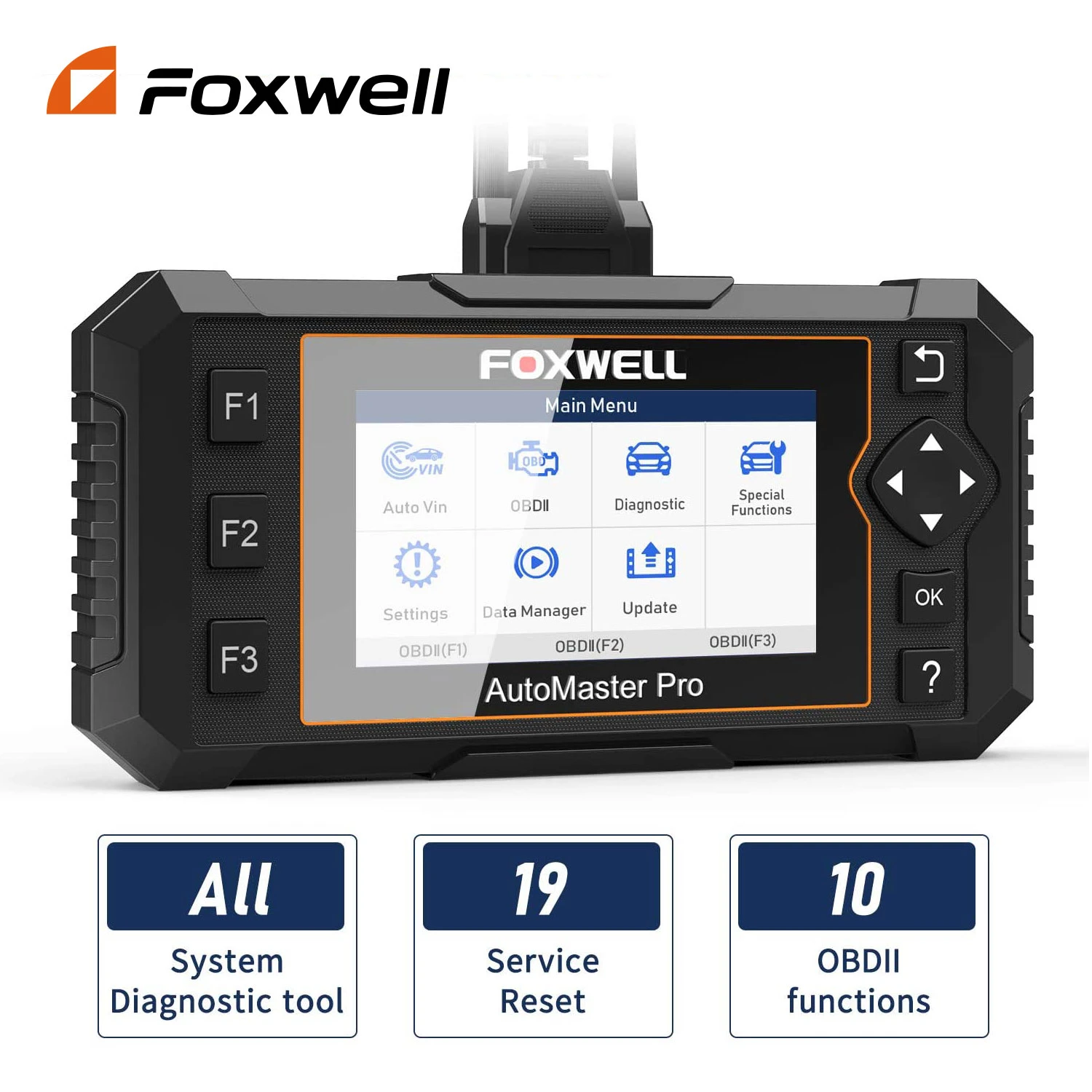 Foxwell Nt644 Elite Obd2 Car Auto Diagnostic Scanner Tool Full System ...