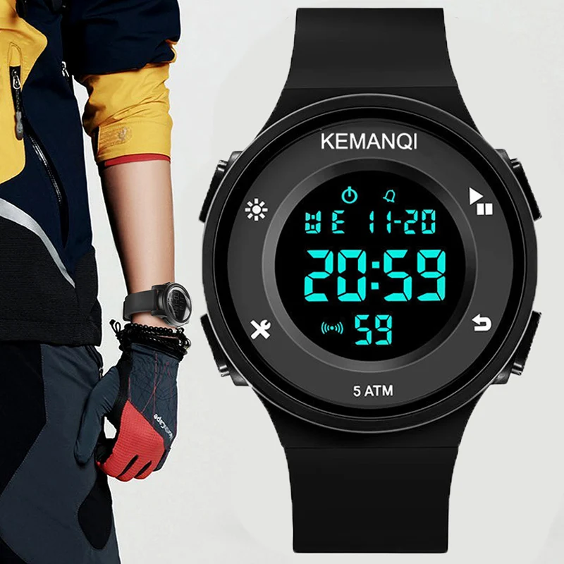 Sports Men's Watch Military Sports Men Watches Multifunction Digital ...