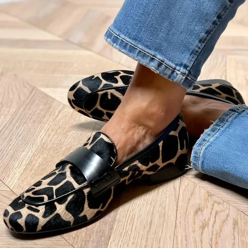 Womens Loafers Shoes Female Footwear Modis Round Toe Casual Sneaker ...