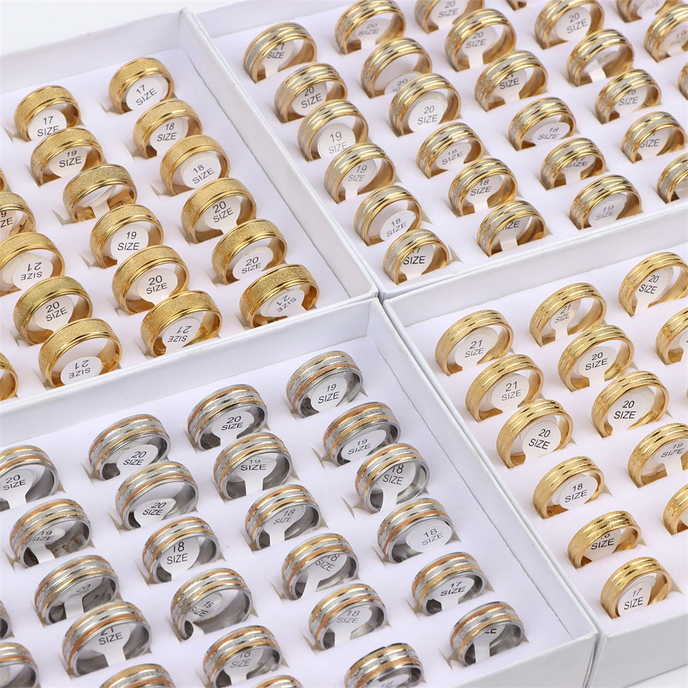 Wholesale 36Pcs/lot Fashion High quality Stainless Steel Frosting Rings ...