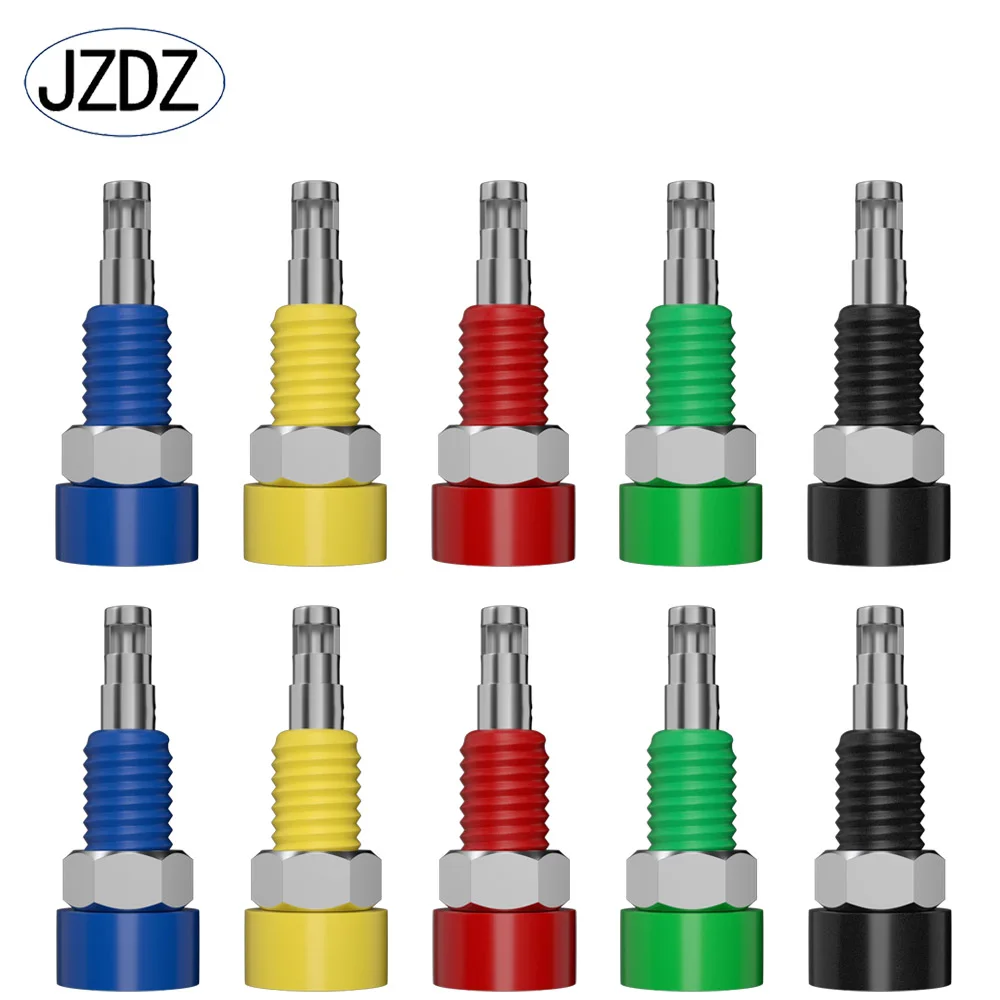 JZDZ-10PCS-2MM-Banana-Socket-Binding-Post-Nut-Banana-Plug-Jack ...