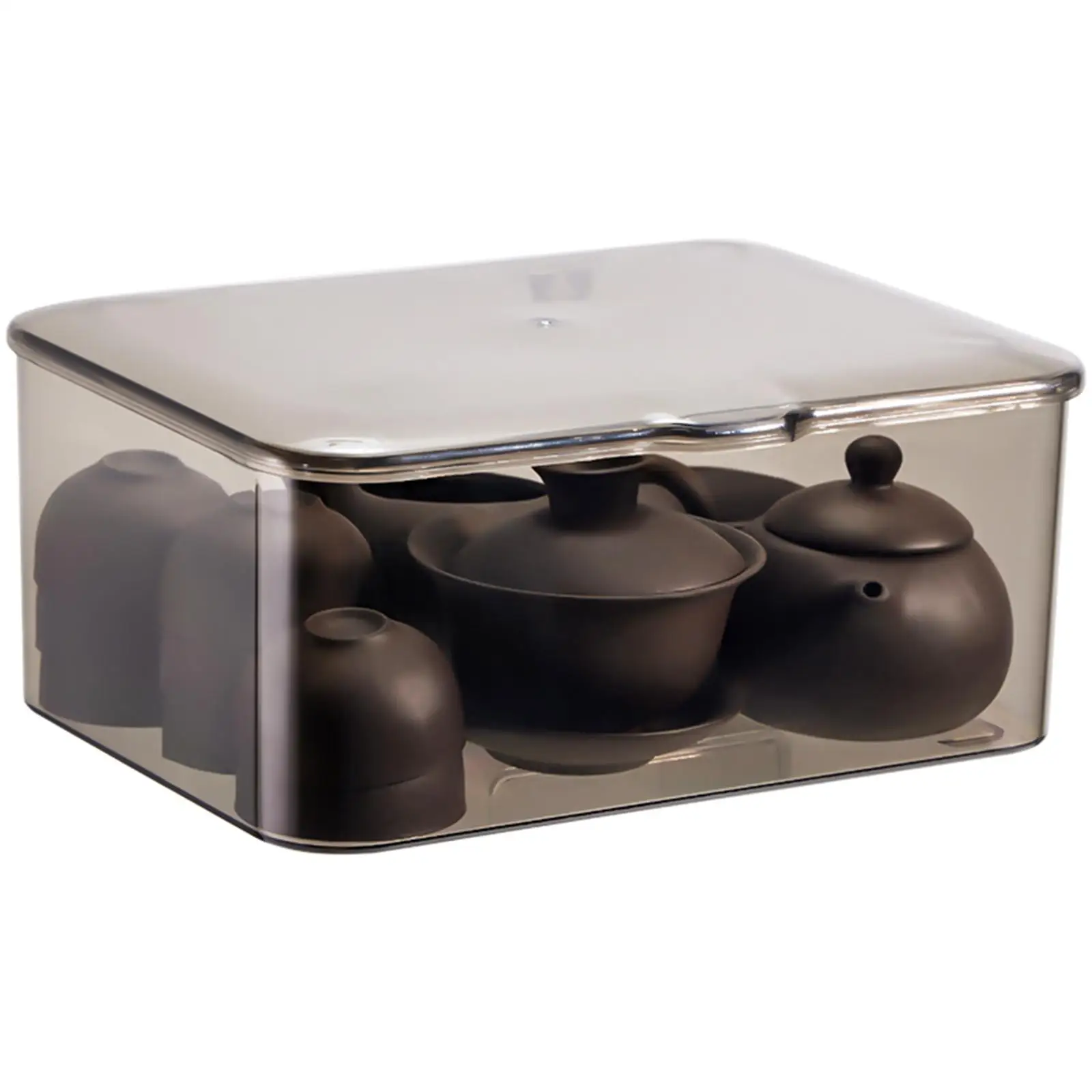 Tea-Set-Storage-Box-with-Lids-Desktop-Organizer-for-Dining-Room-Kitchen ...