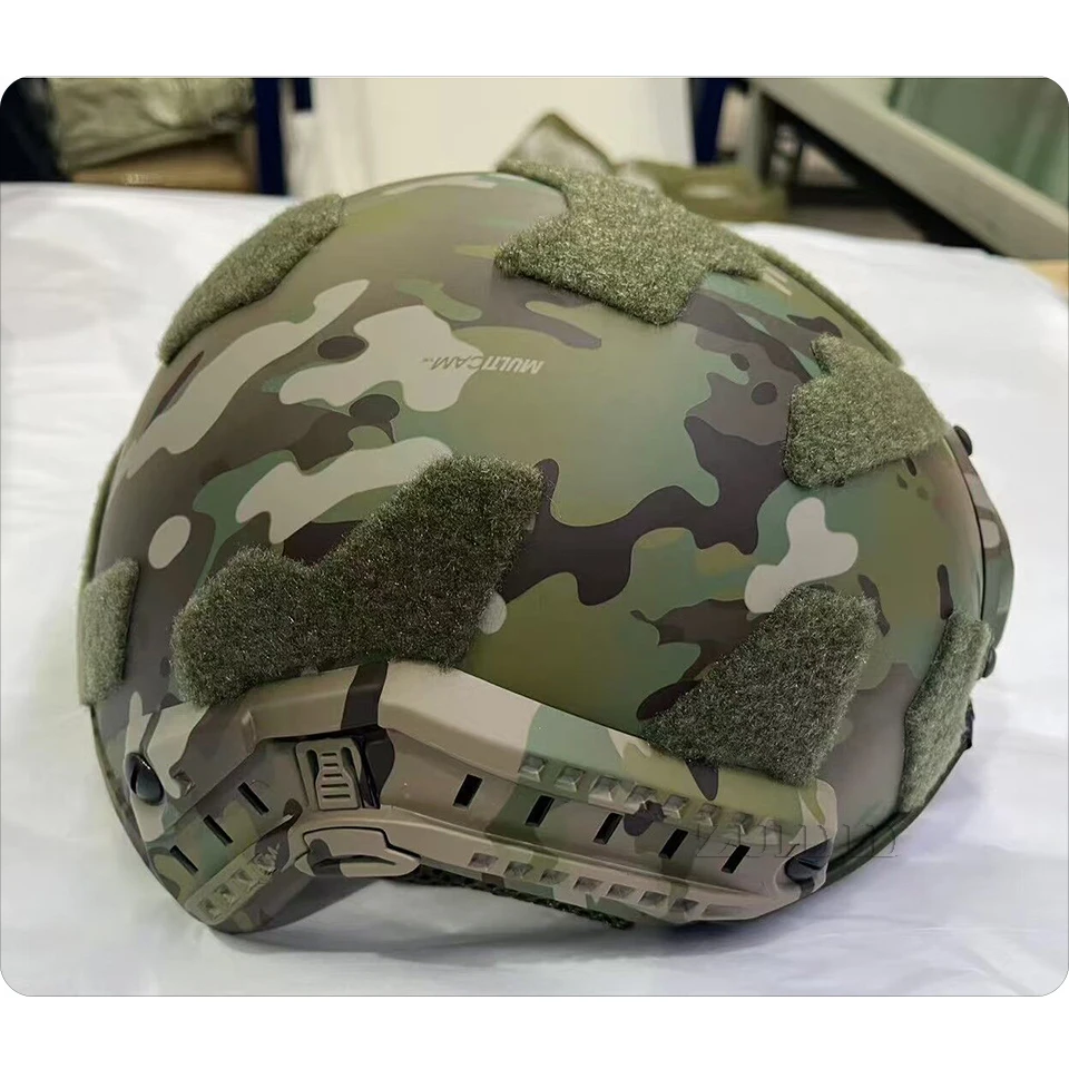 Casco táctico a prueba de balas UHMWPE de corte alto con forro Wendy ...