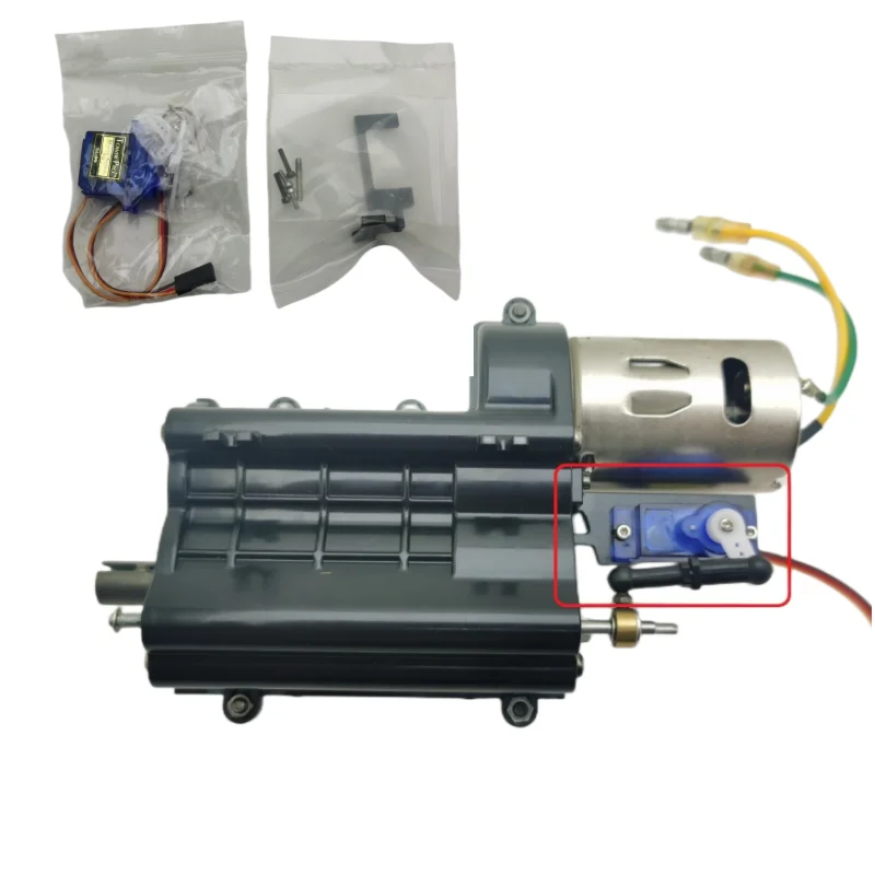 Gearbox Bracket with Steering Engine for Tamiya 1/14 Truck Tractor ...