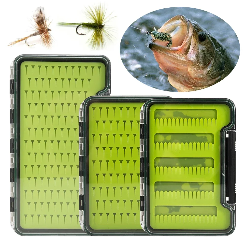 Fly-Fishing-Boxes-Silicone-Transparent-Fishing-Box-Super-Slim-Fly ...