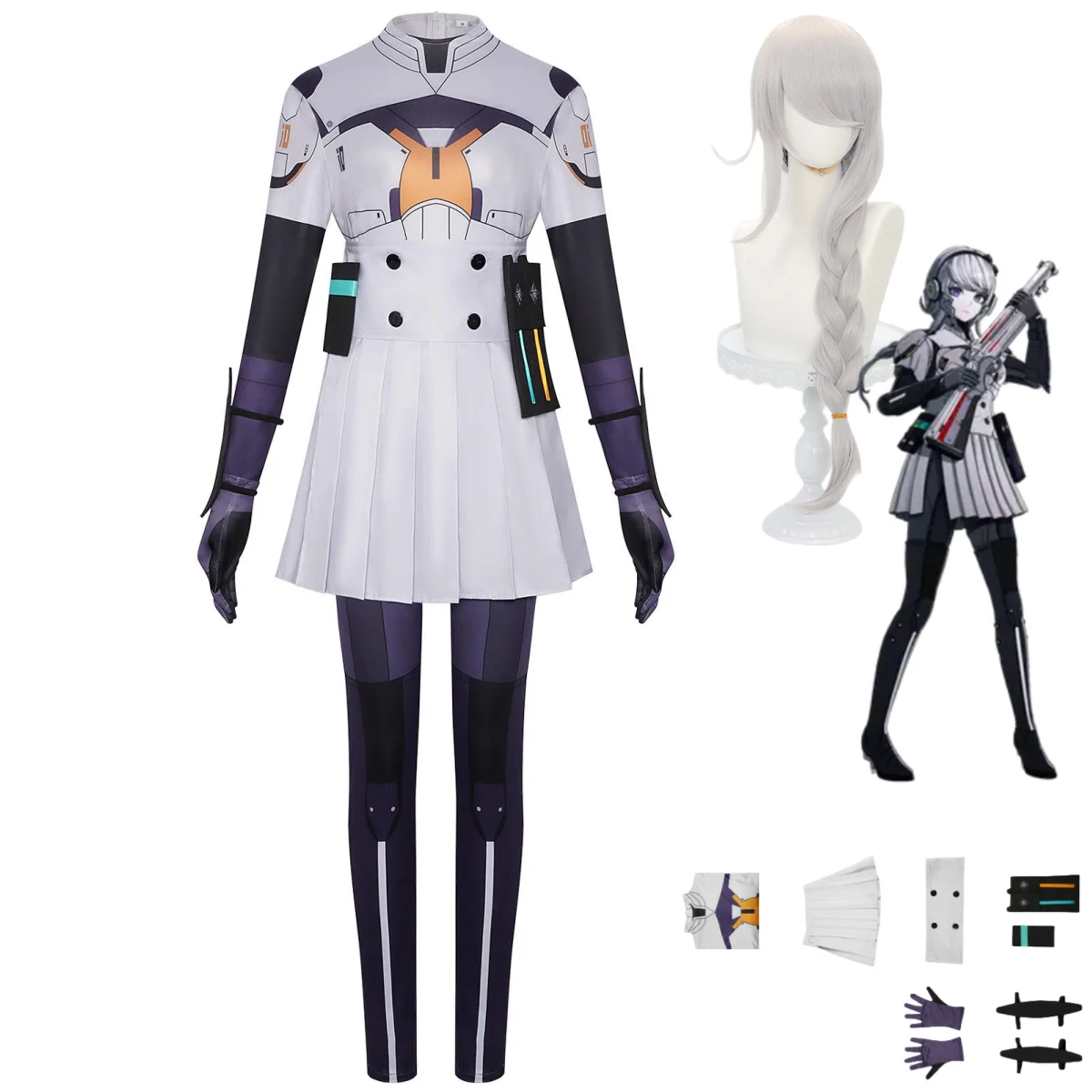Game The Hundred Line -Last Defense Academy- Kirifuji Nozomi Cosplay ...
