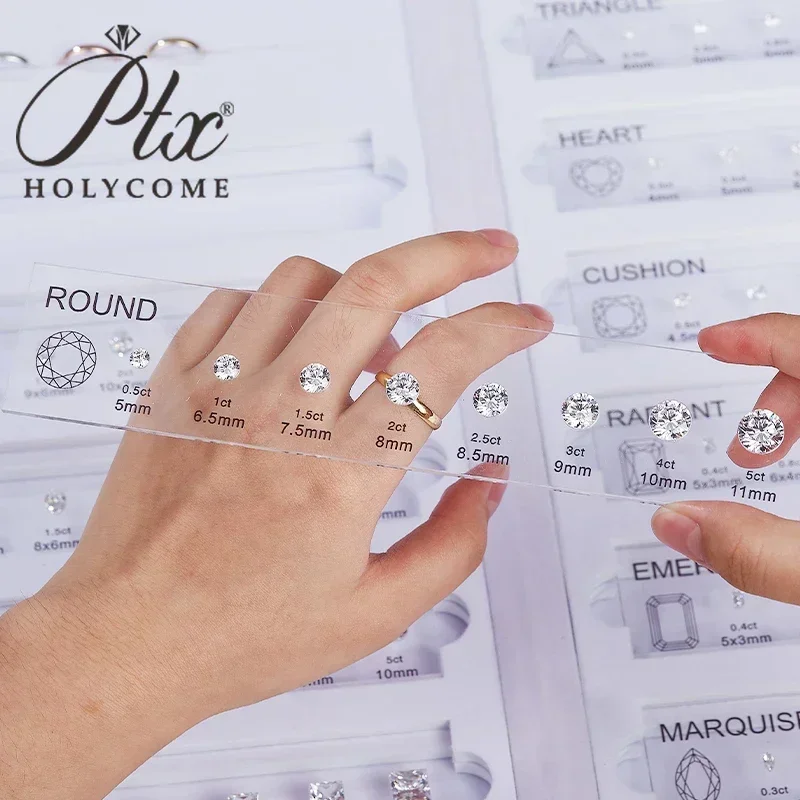PTX-Cubic-Zirconia-Diamond-Carat-Chart-Customize-Comparison-Chart-Set ...