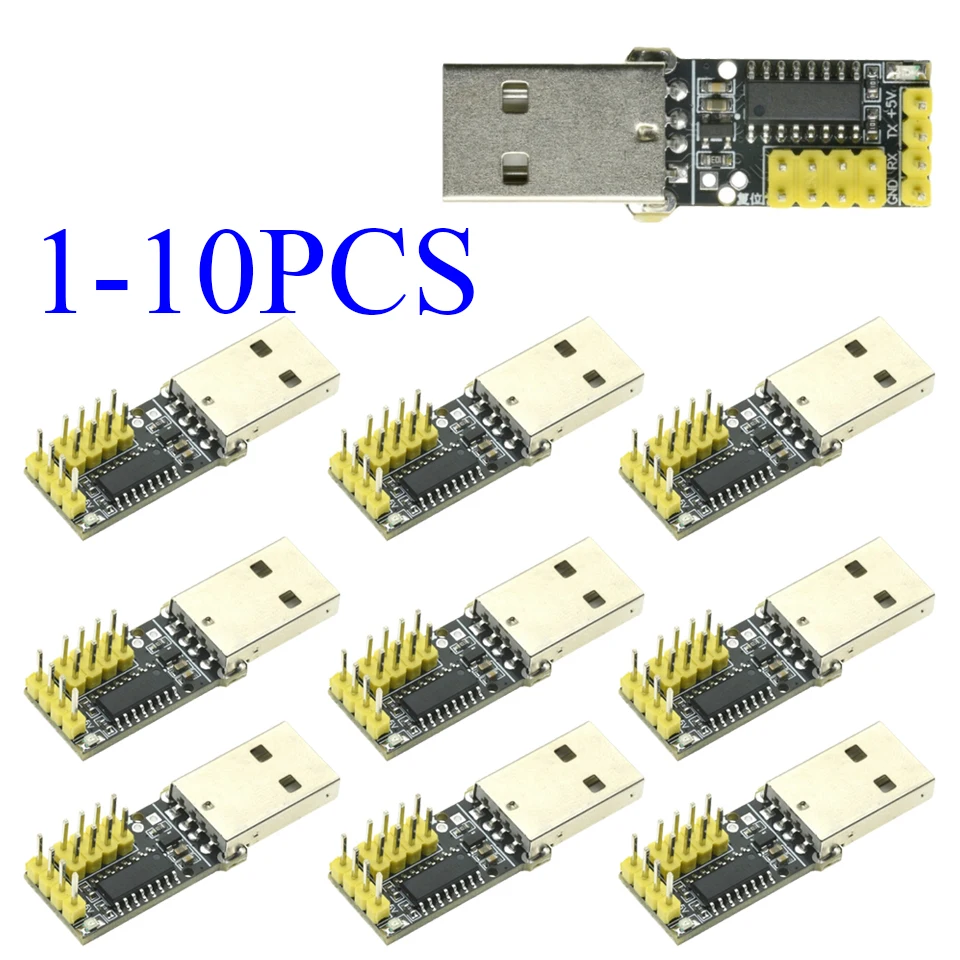 1-10PCS CH9329 Module UART/TTL Serial Port To USB HID Full Keyboard ...