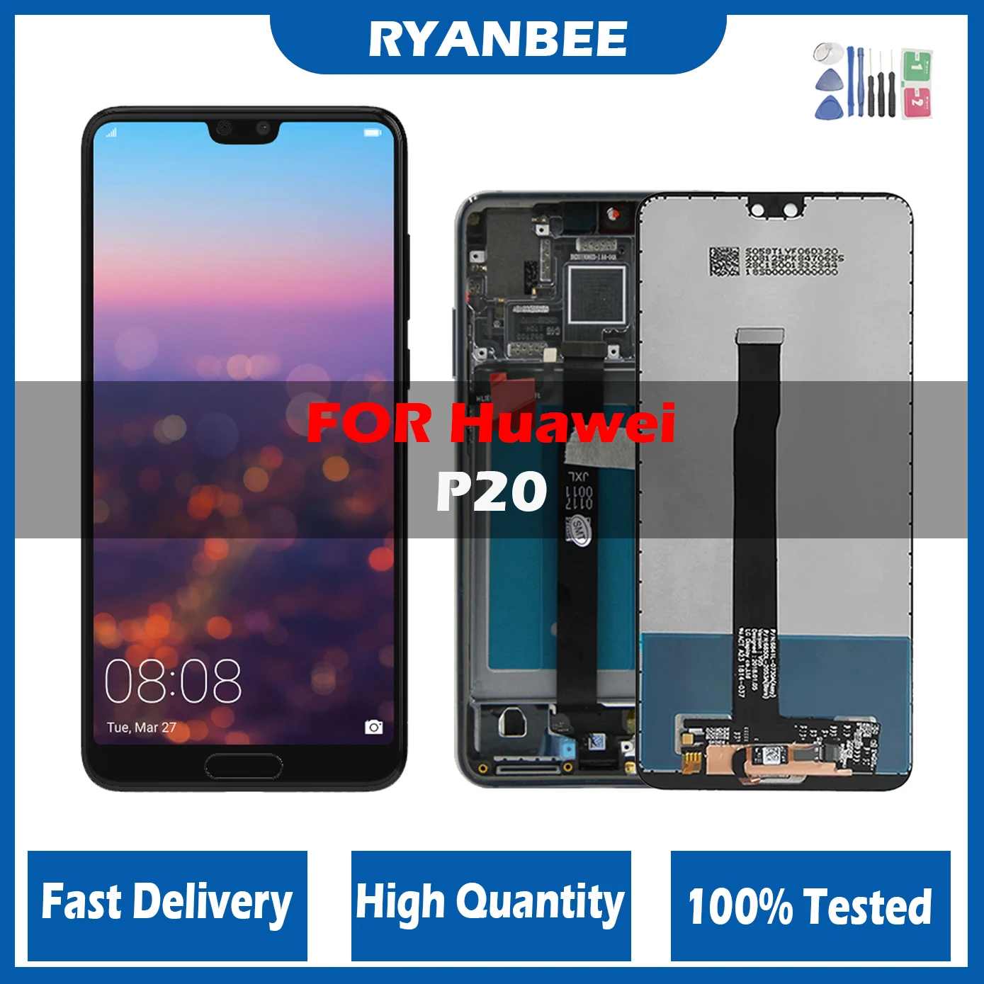 Huawei P20 Screen Display | Touch Screen Digitizer | Huawei P 20 ...