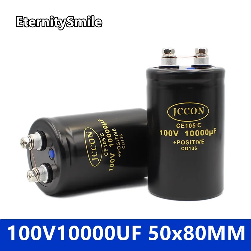 100V10000UF-50x80MM-MFD-Aluminum-Screw-Audio-Filtering-Electrolytic ...