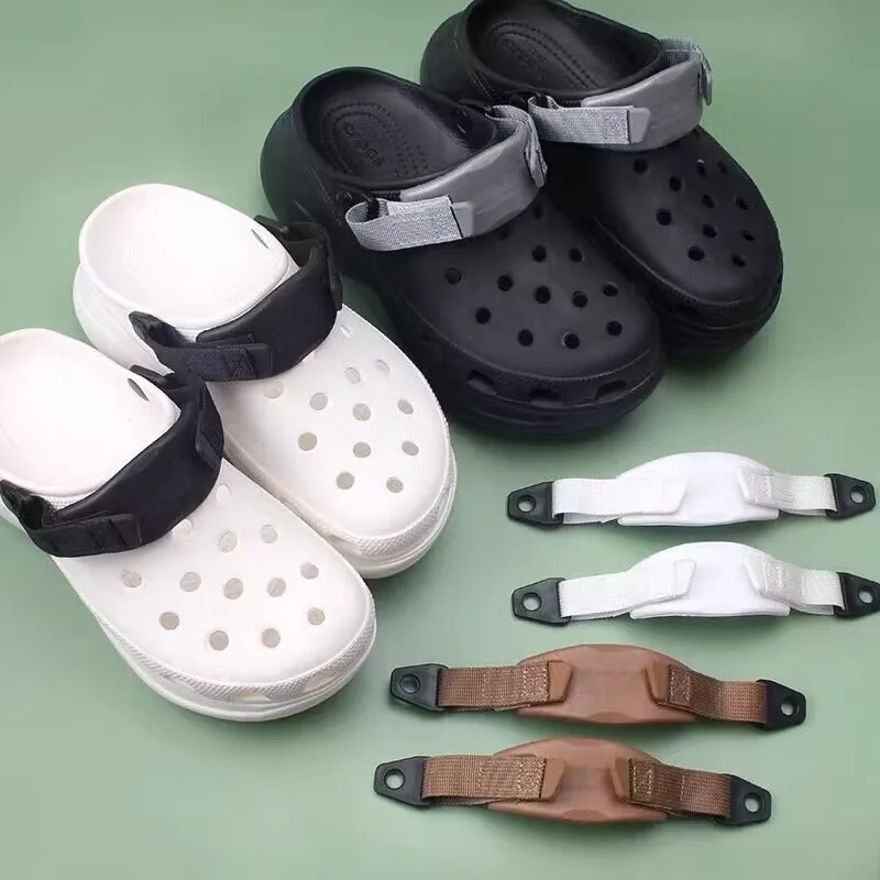 2024-New-Shoelaces-For-Croc-Shoes-PU-Leather-Croc-Shoes-Heel-Strap-DIY ...