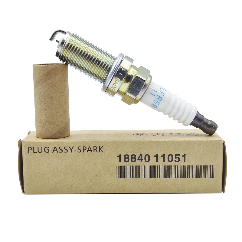 4pcs 18840-11051 ILFR5B11 Brand New Iridium Spark Plug For Hyundai ...