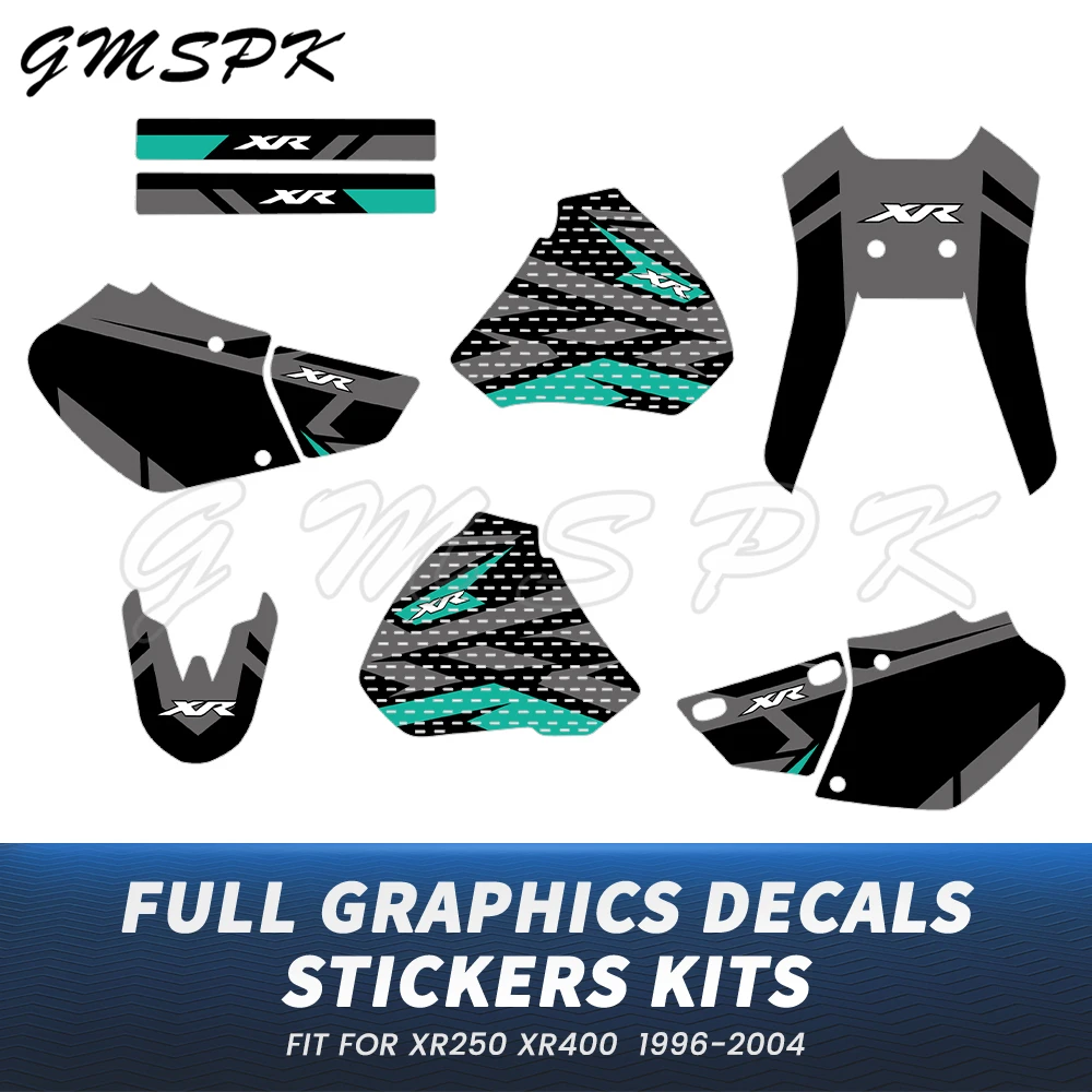 Full Set Thickened Decor Graphics Decals Stickers Motorcycle Background ...