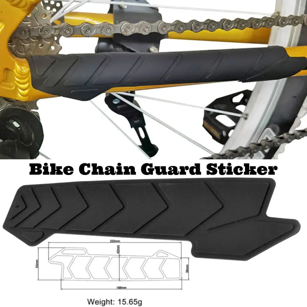 Silicone Bike Chain Guard Sticker, Bicycle Frame Protector, Resistente ...