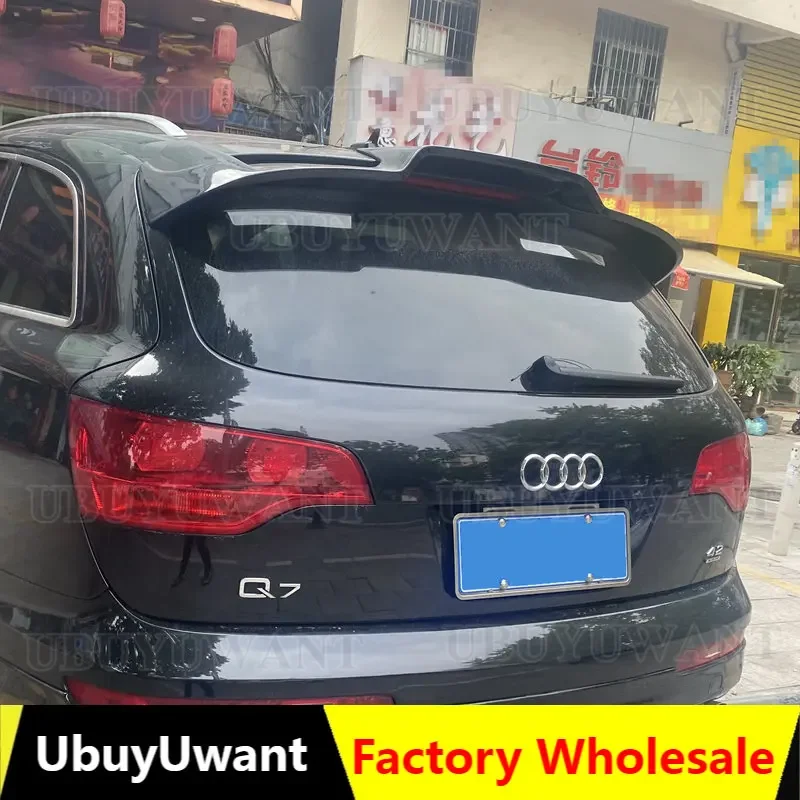 Fit-For-Audi-Q7-SQ7-ABT-Style-Carbon-Fiber-Spoiler-2006-To-2015-Rear ...