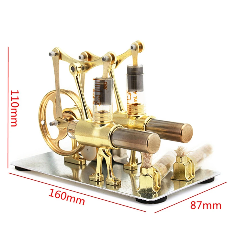 Balance Stirling Engine Miniature Model Steam Power Technology ...