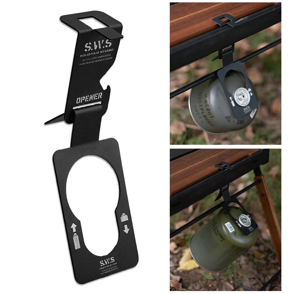 Gas-Canister-Hanging-Hook-for-IGT-Camping-Table-Stainless-Steel-Hanger ...