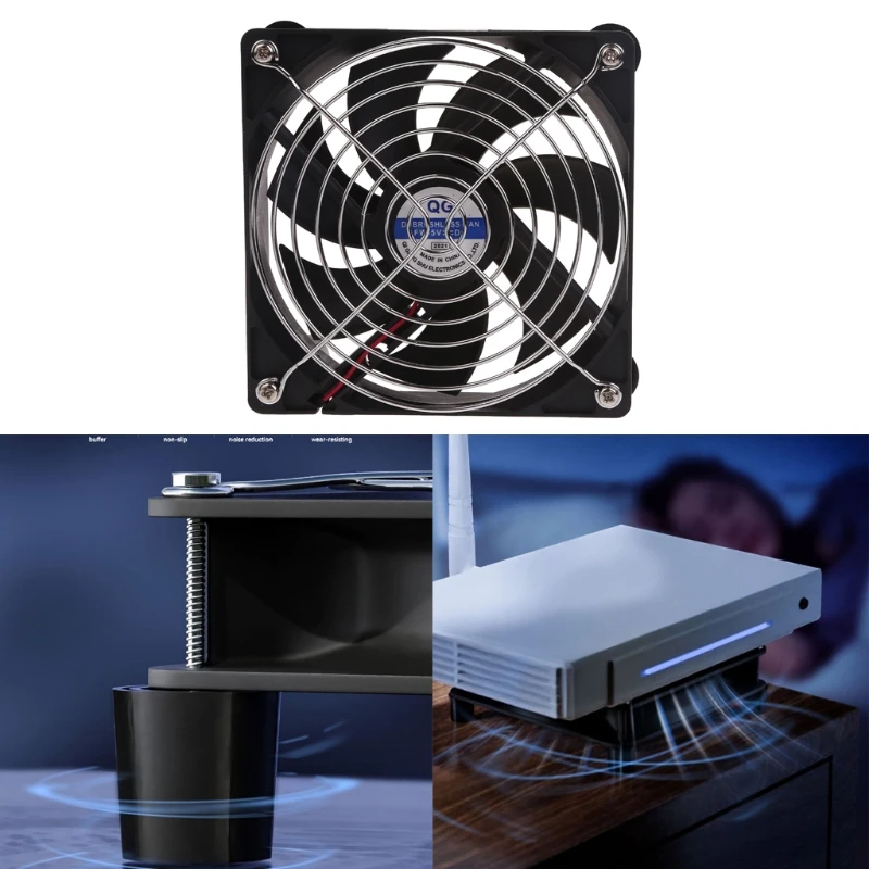 80mm-120mm-Cooling-Fan-Router-Cooling-Fan-Large-Air-Volume-Computer ...