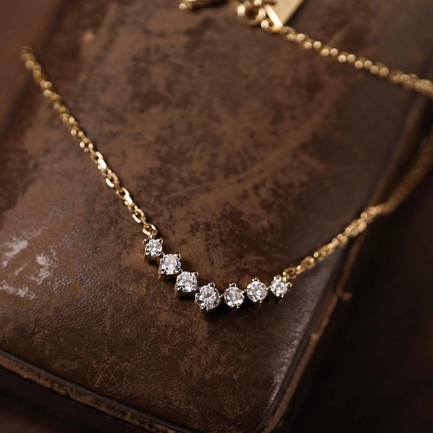 Simple Diamond Necklace Designs