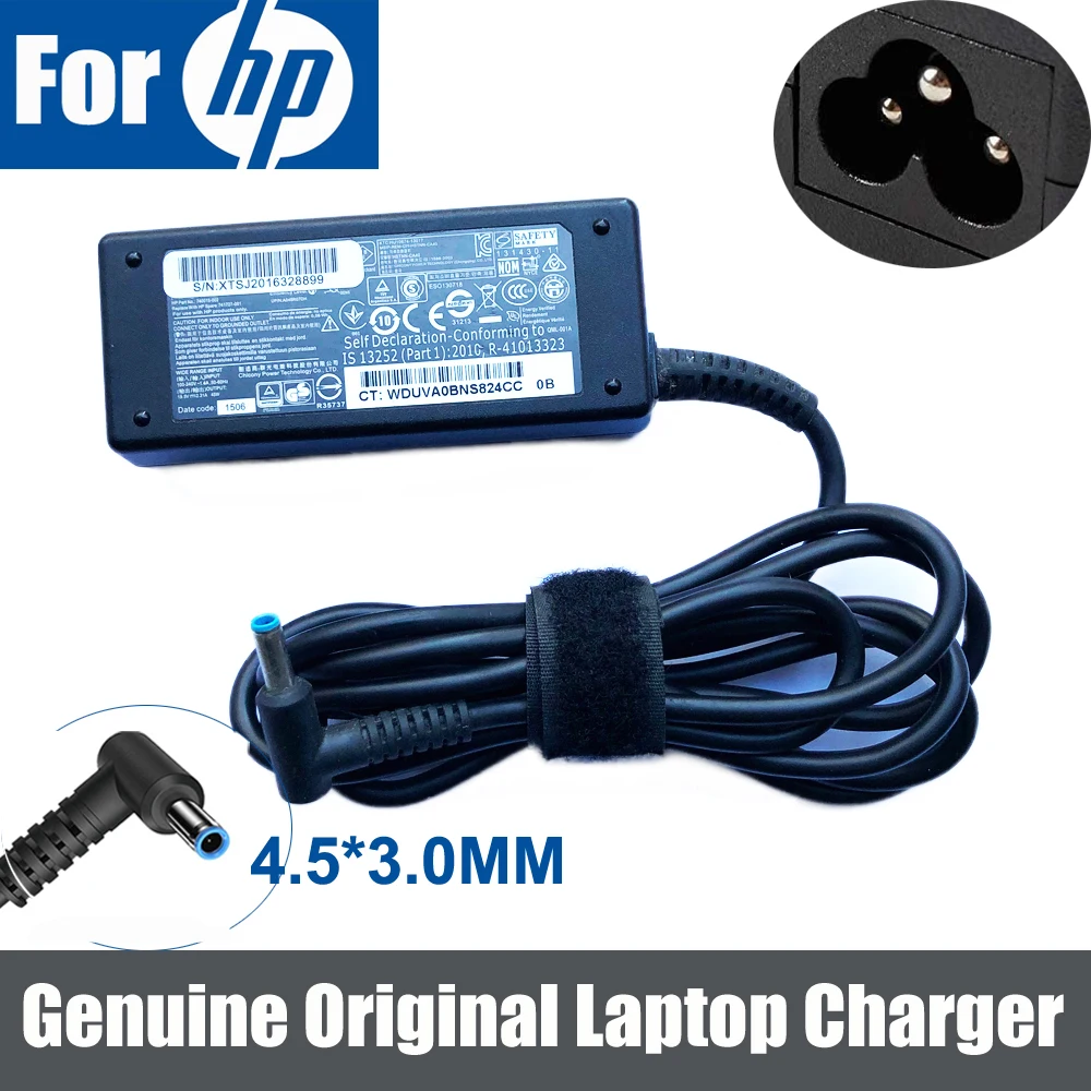Original 45w 19.5v 2.31a Ac Adapter Charger For Hp Stream X360 11 13 14 ...