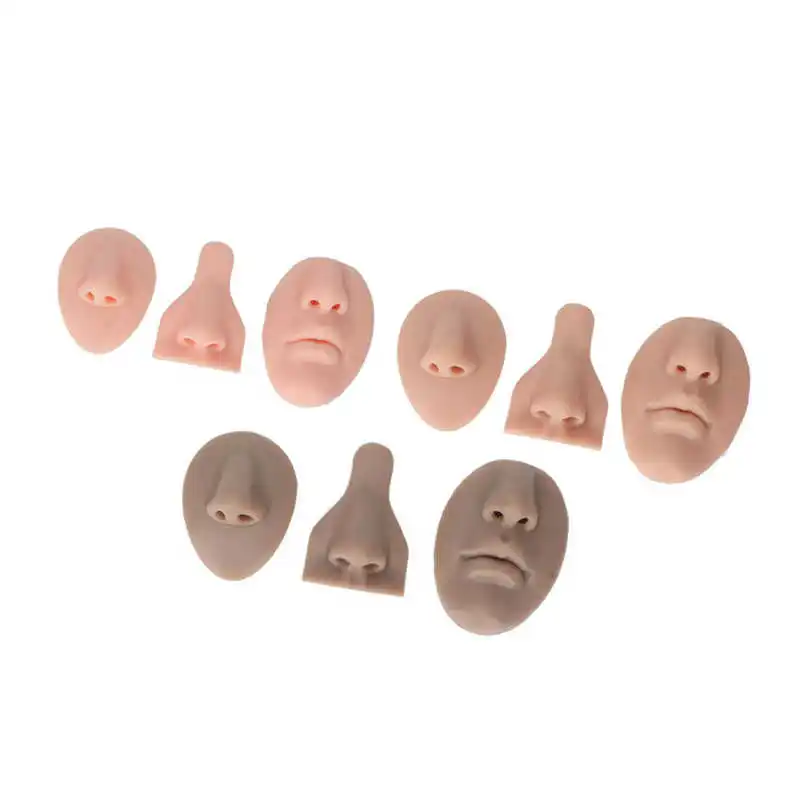 Silicone-Nose-Model-Set-Simulation-3D-Soft-Practice-Nose-Model-for-Nose ...