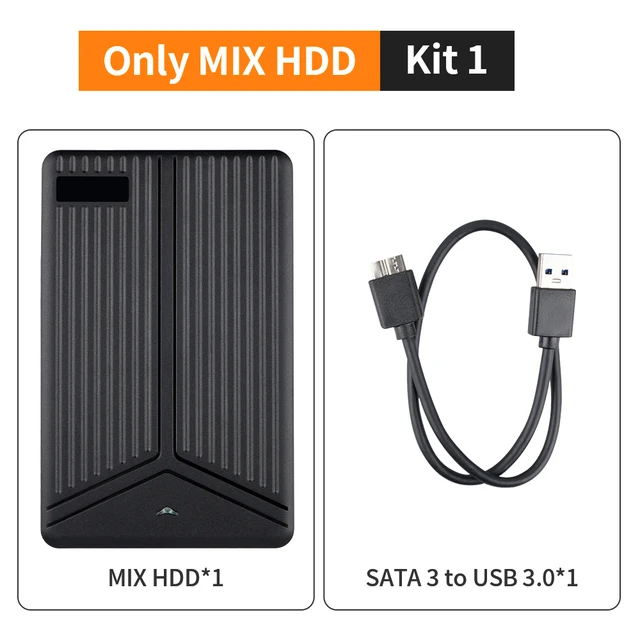 Mix 5T HDD LaunchBox/Retrobat/Playnite Portable External Game Hard ...
