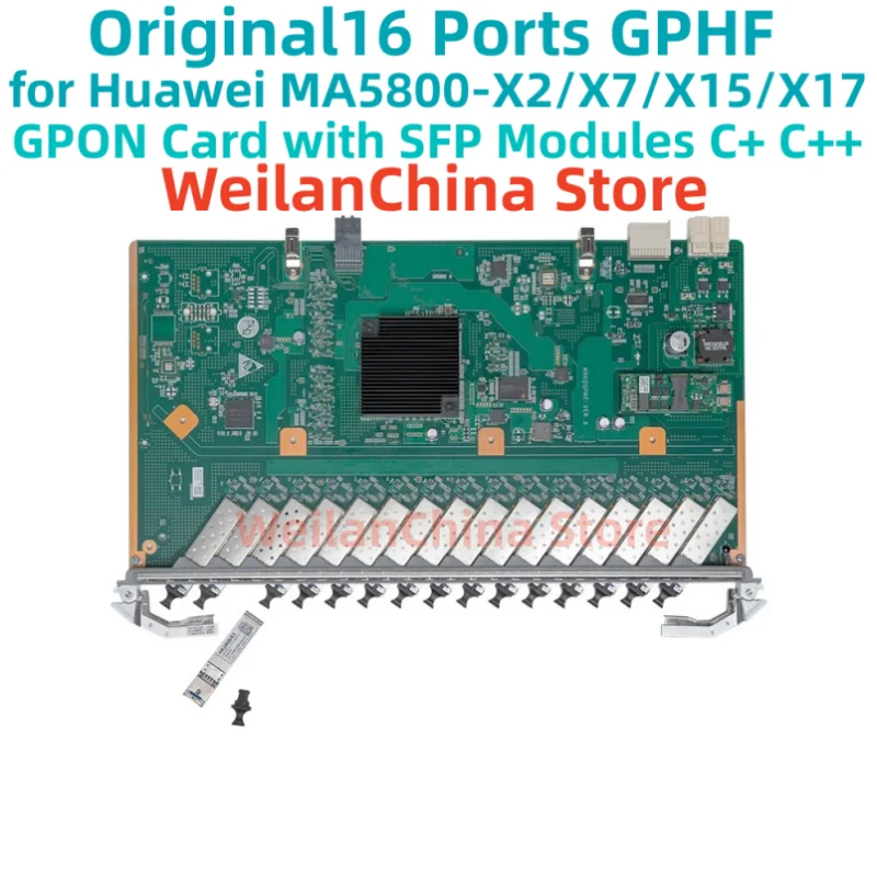 Original16 Ports GPHF Interface Board GPON Card with SFP Modules C++ C+ ...
