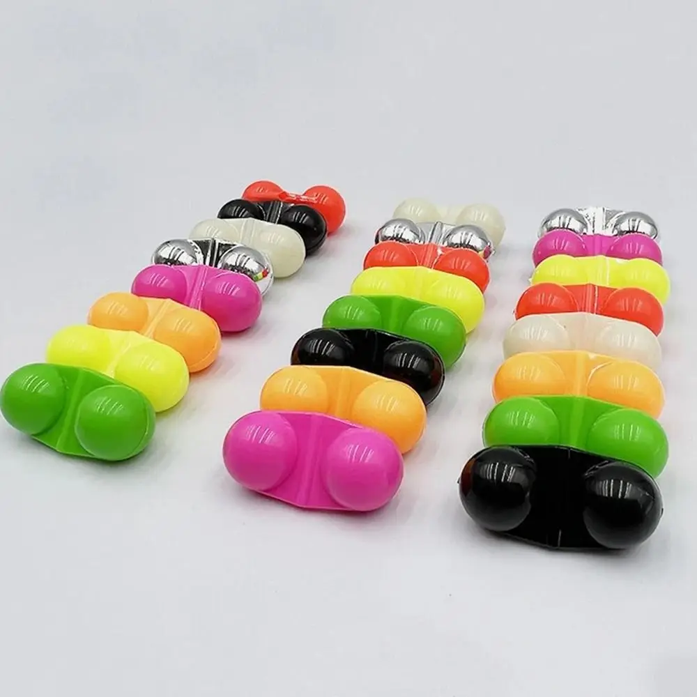 10PCS Fishing Double Rattle Portable ABS Sea Fishing Attractor Bell ...