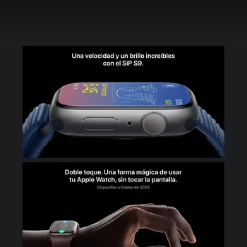 Apple-reloj inteligente Serie 9 100% Original, dispositivo con GPS de ...
