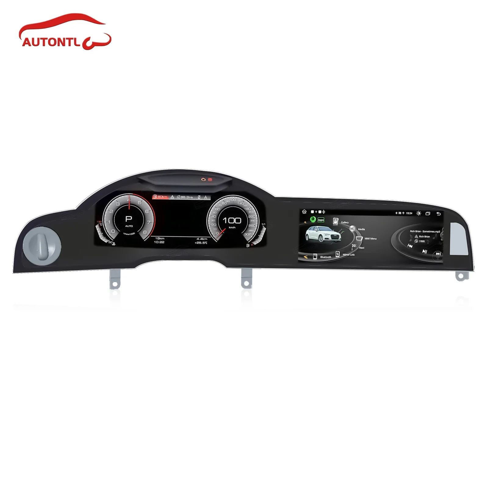 For Audi A6 A6L C6 4F 2005 - 2011 Car LCD Dashboard Digital Cluster ...