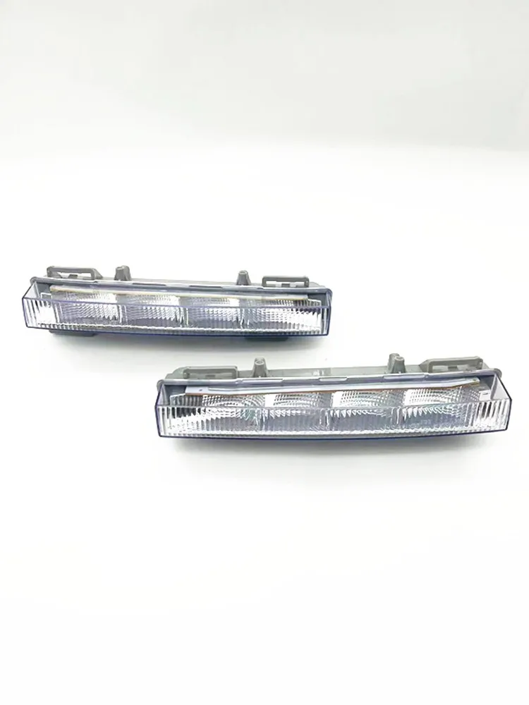 For-Benz-Front-Left-or-LED-Right-Daytime-Running-Lights-Fog-Lamp-W204 ...