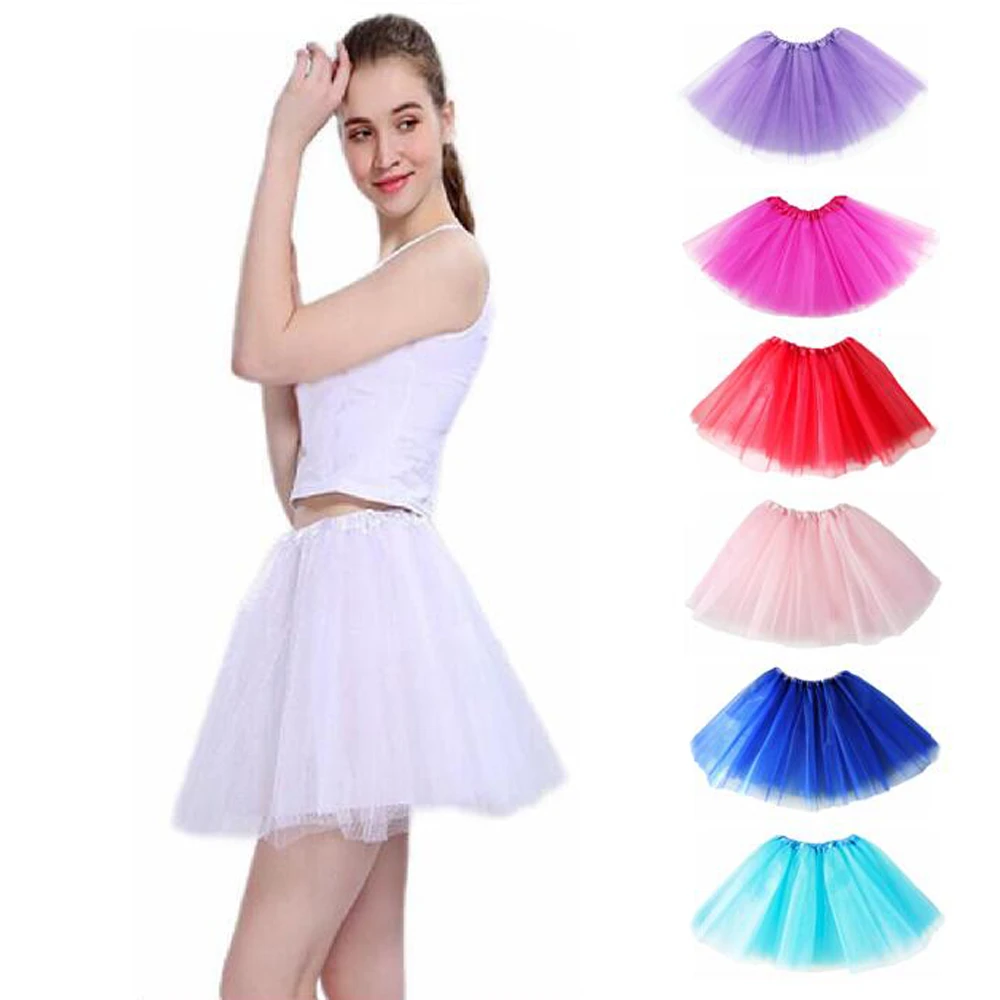 Womens Tutu Fluffy Mini Skirt | Pleated Skirts Tutu Skirt | Woman ...