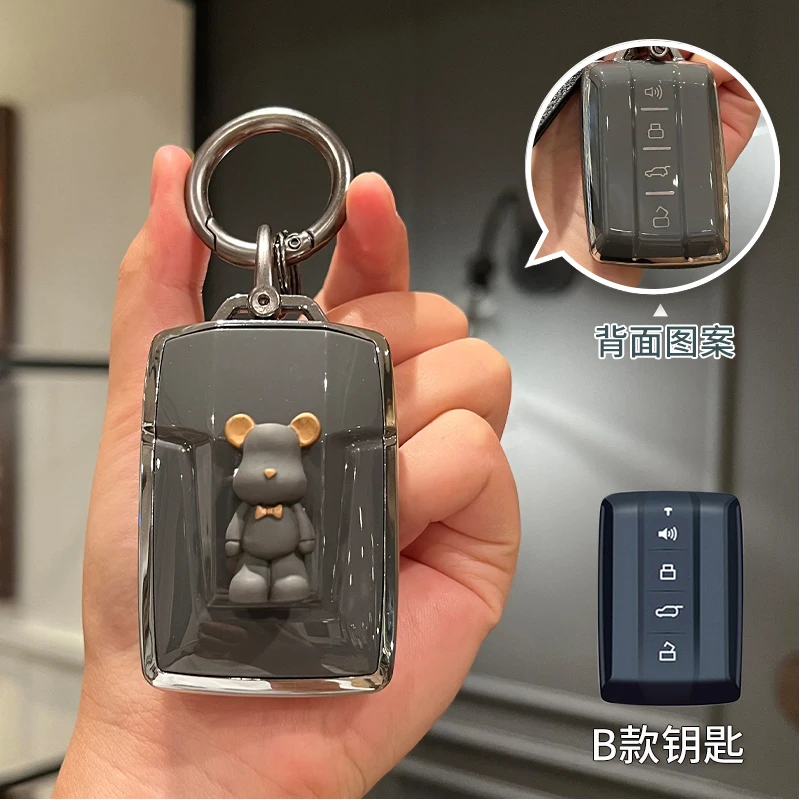 TPU-Solf-Case-for-GWM-WEY-Tank-300-Tank-500-Car-Key-Case-Protective ...