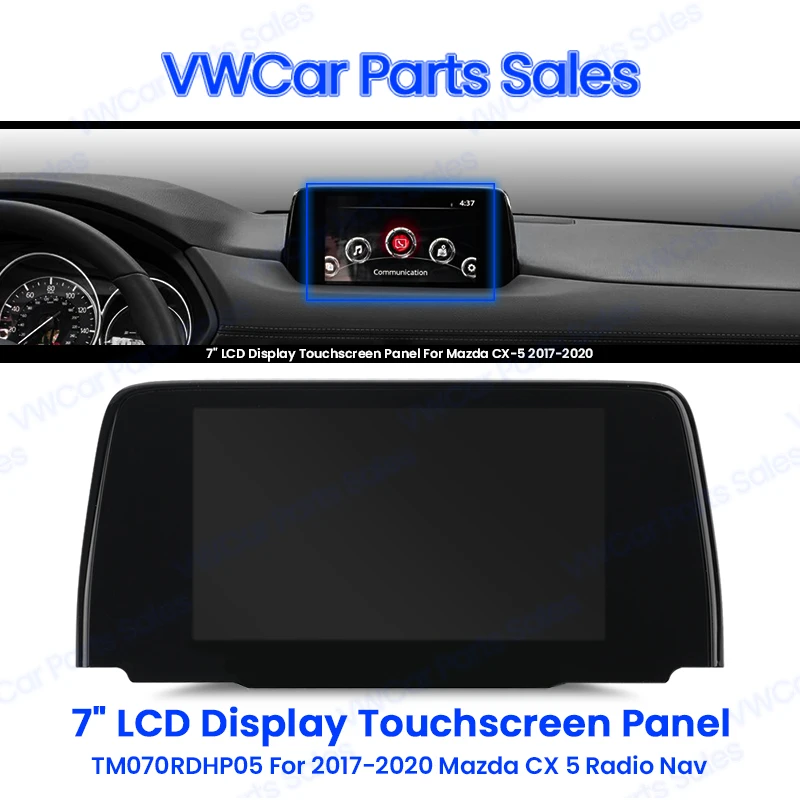 For-Mazda-CX-5-2017-2020-7-Inch-50-10-Pin-LCD-Display-Screen ...