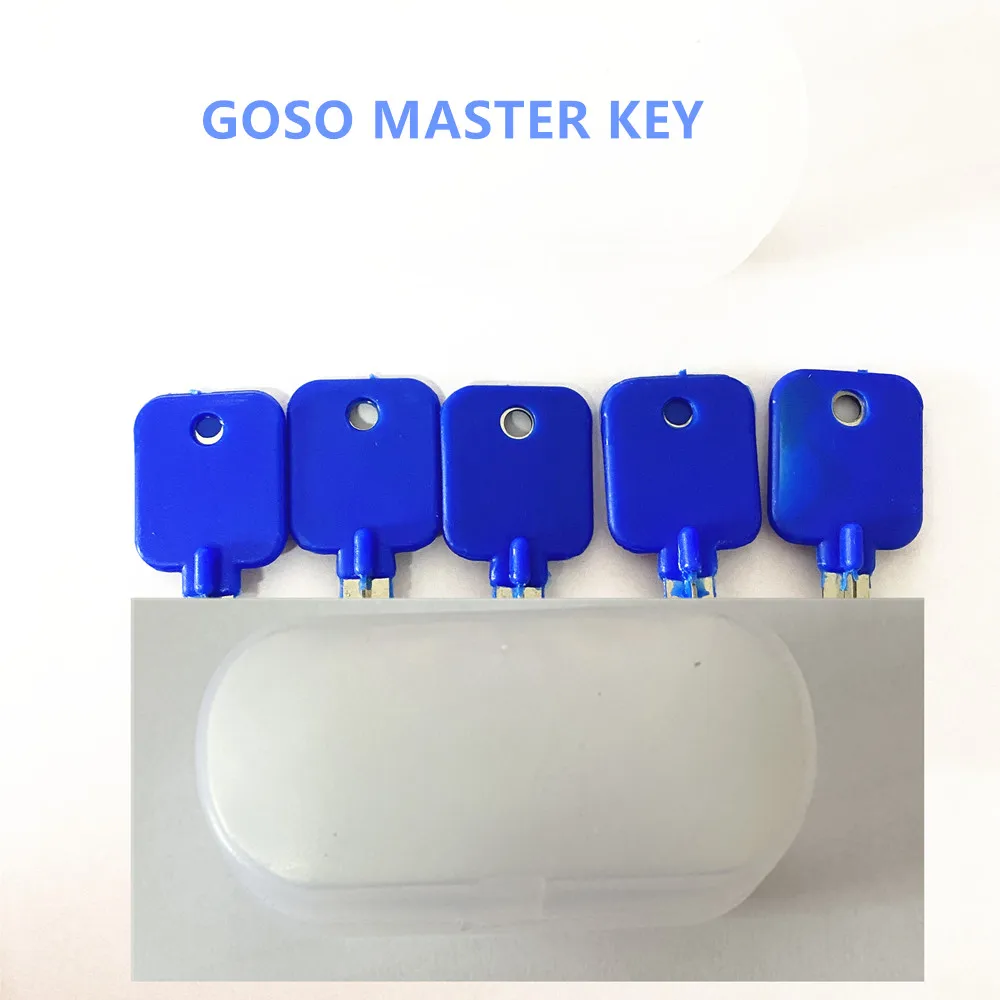 5PCS-LOT-GOSO-Common-Keys-Master-Key-Roller-Shutter-Auto-Door-Locksmith ...