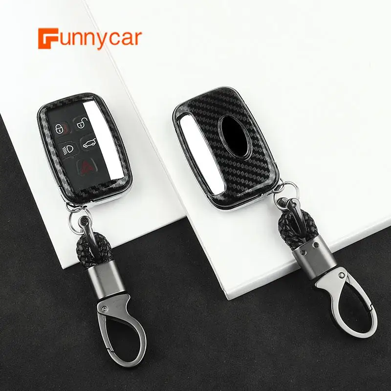 Car Key Case Key Cover for Land Rover RANGE ROVER SPORT Freelander 2 ...