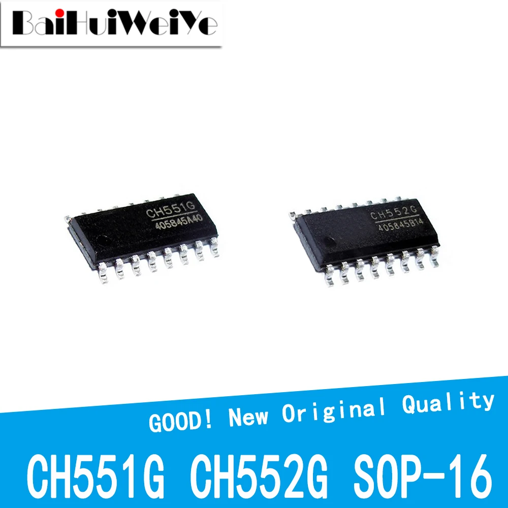 5Pcs-Lot-CH551G-CH552G-CH551-CH552-8-Bit-Enhanced-USB-Microcontroller ...