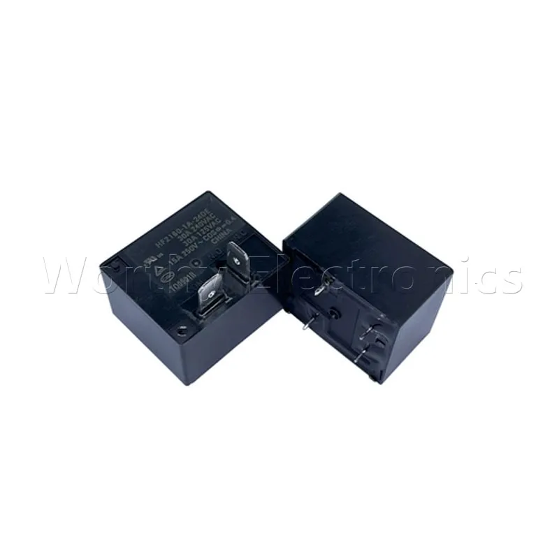 Free-shipping-10pcs-lot-relay-24VDC-30A240VAC-4PIN-2INSERTS-HF2160-1A ...